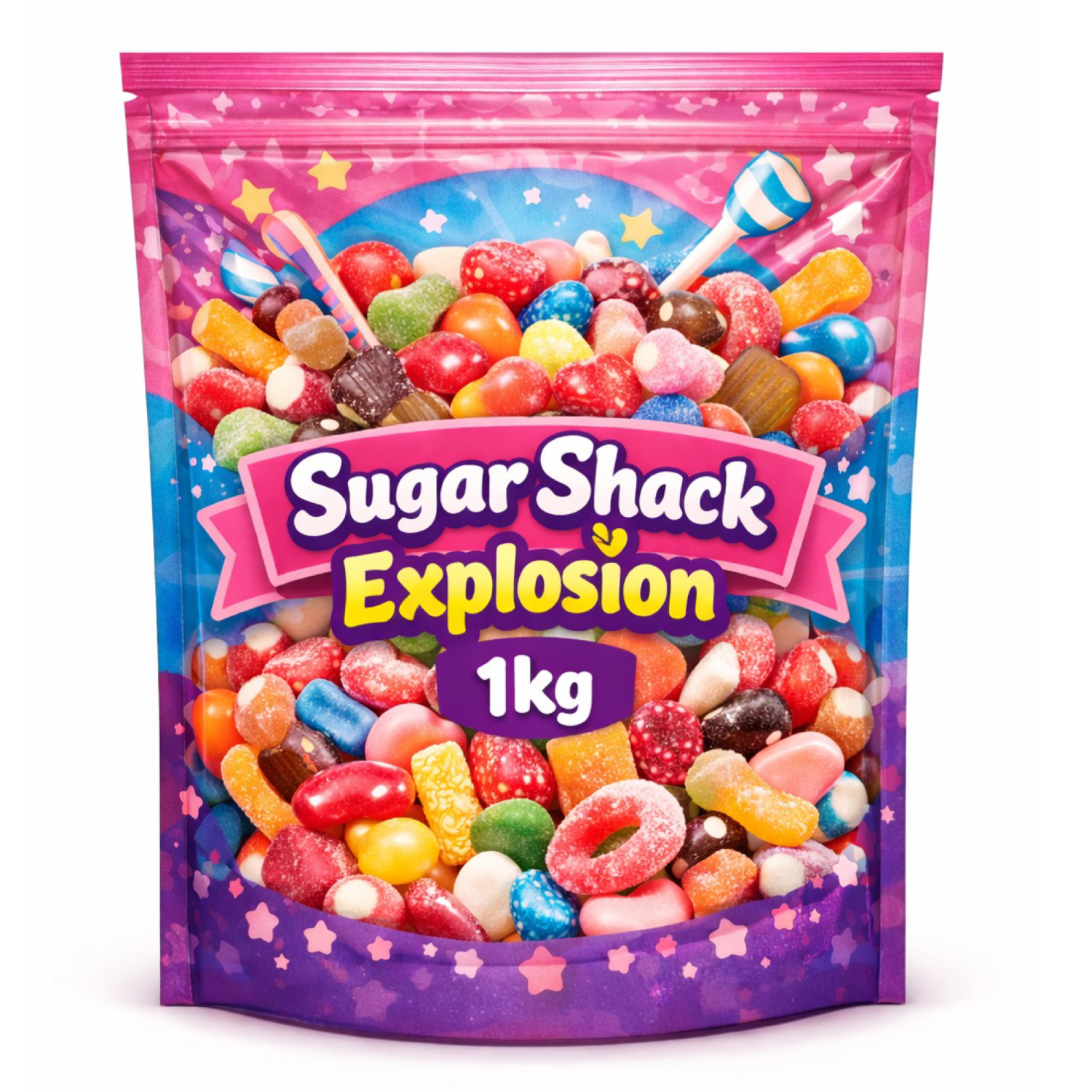 Sugar Shack Explosion 1kg Pick n Mix Lollies – The Sugar Shack